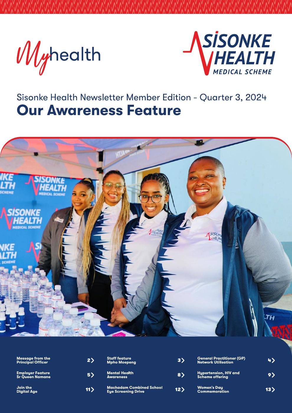 Sisonke Health Newsletter Member Edition - Quarter 3, 2024 | PDF to ...