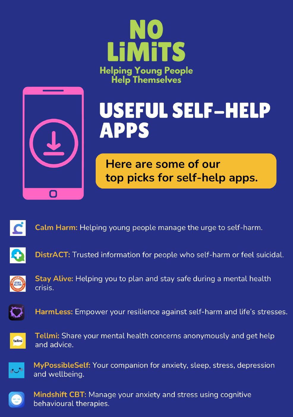 Useful Self-Help Apps