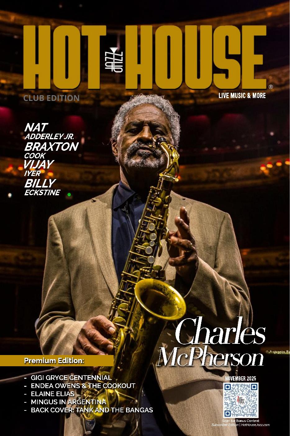 Hot House Jazz Guide - November 2025