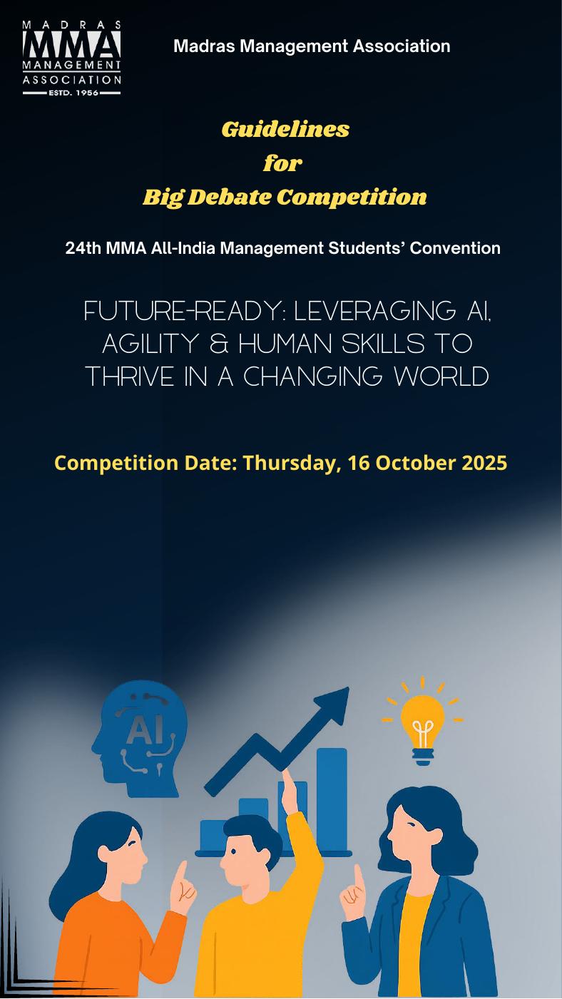 Guidelines for Big Debate Competition