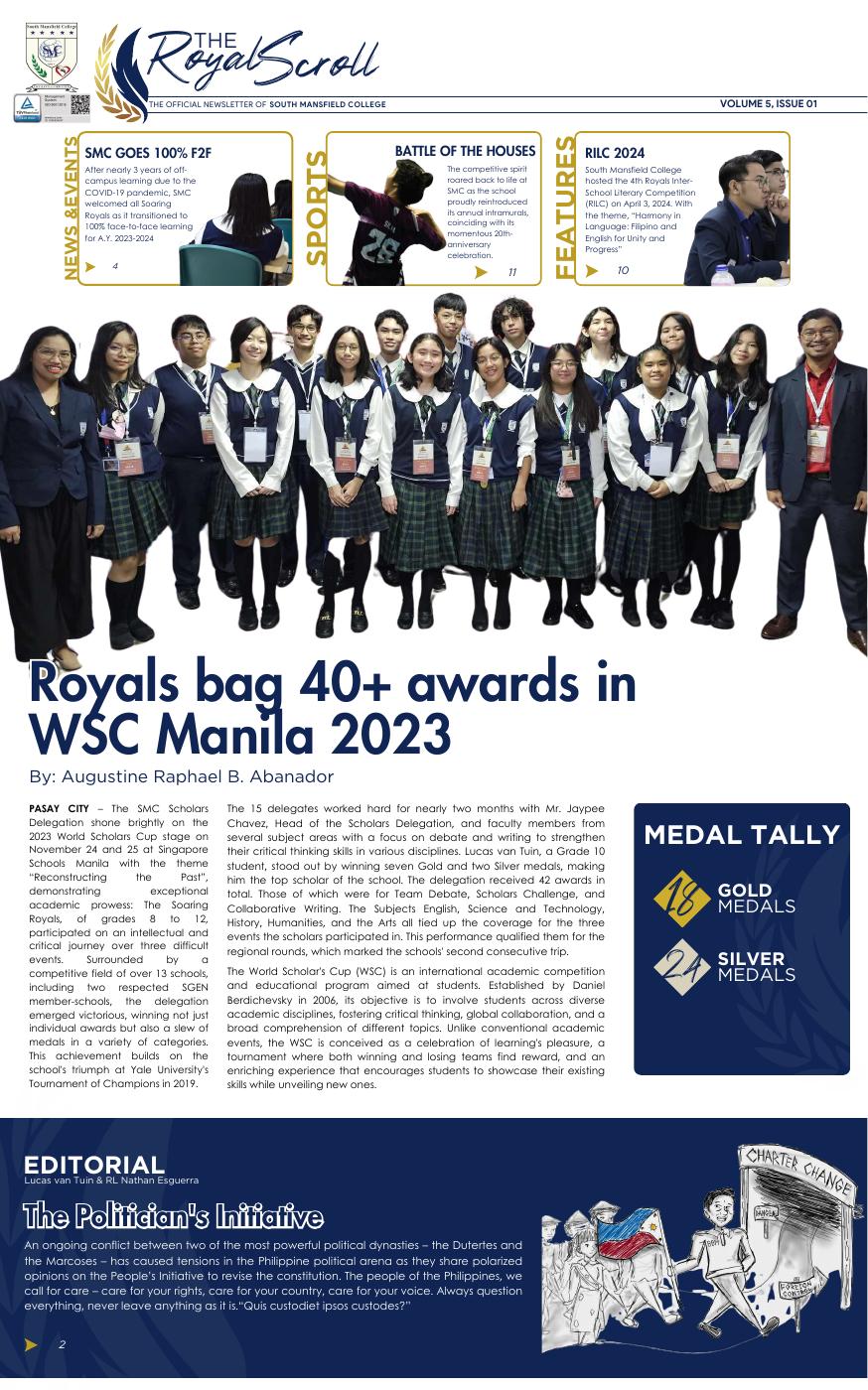 The Royal Scroll AY 2023-2024 | PDF to Flipbook