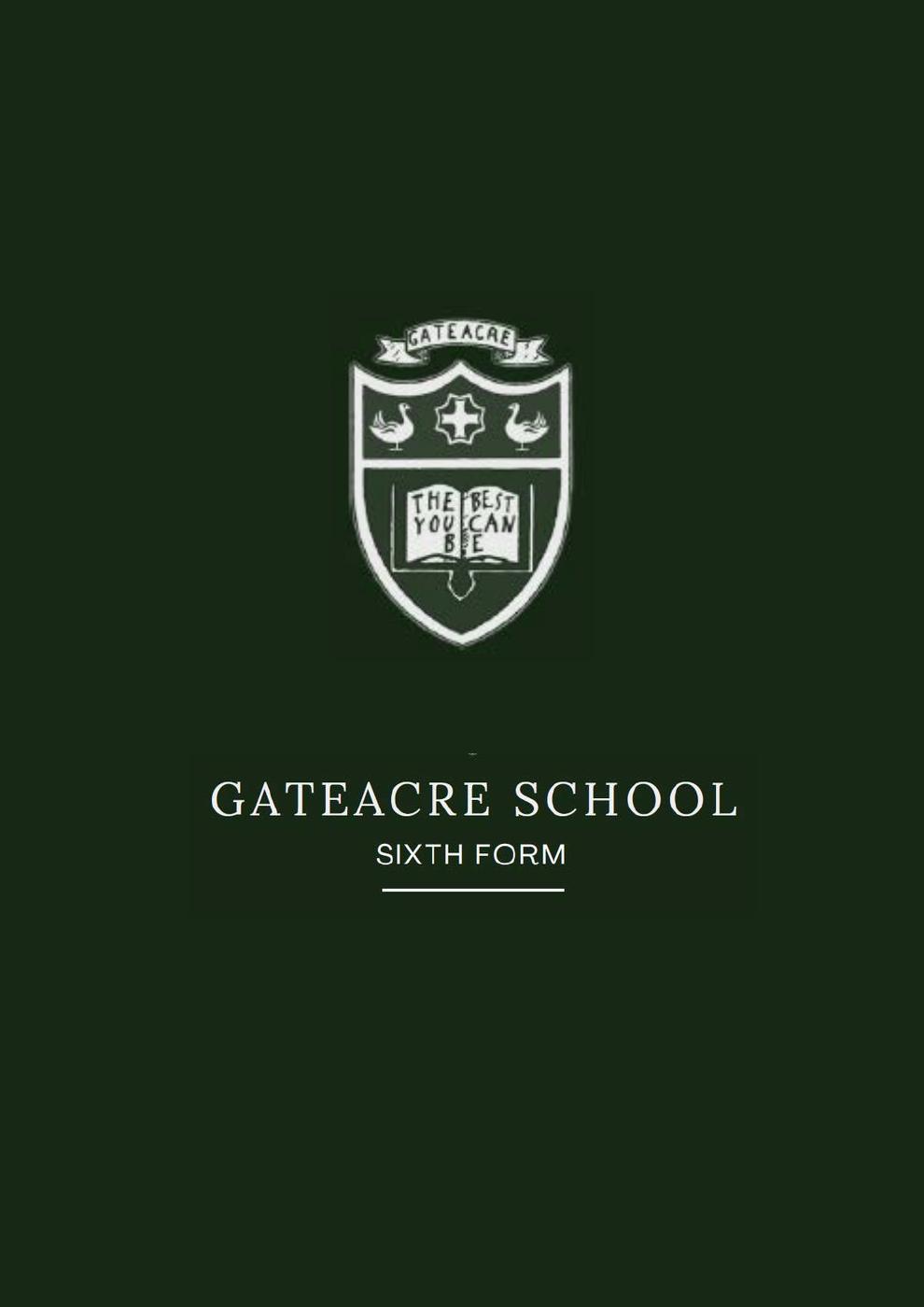 Gateacre Sixth Form | PDF to Flipbook