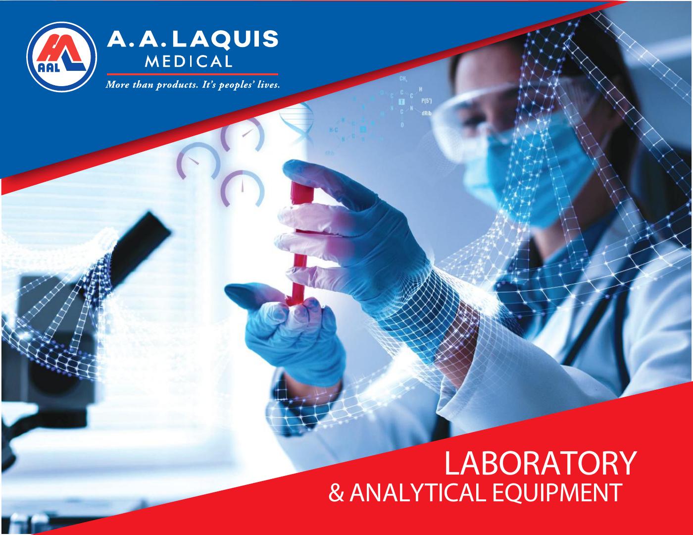 A.A.Laquis Medical Laboratory & Analytical Equipment Catalogue