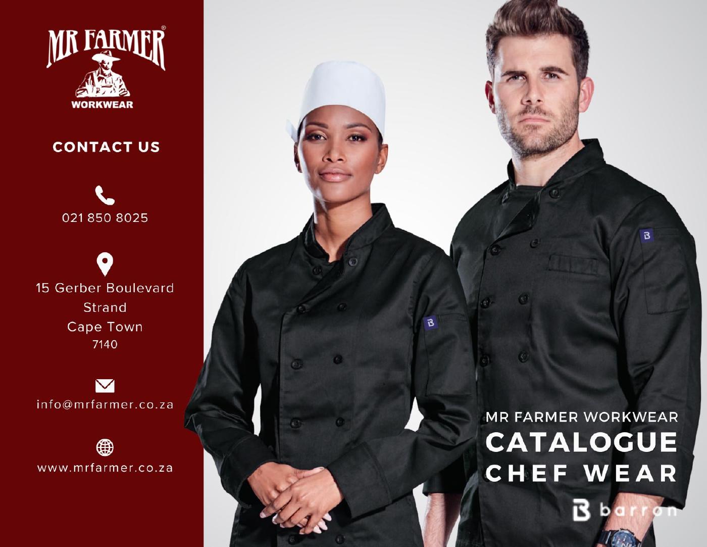 Mr Farmer Workwear Chef Wear | PDF to Flipbook