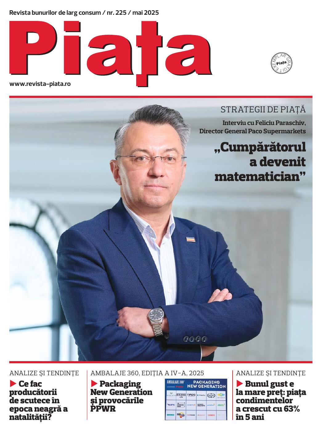 Revista Piata, #225, mai 2025 | PDF to Flipbook