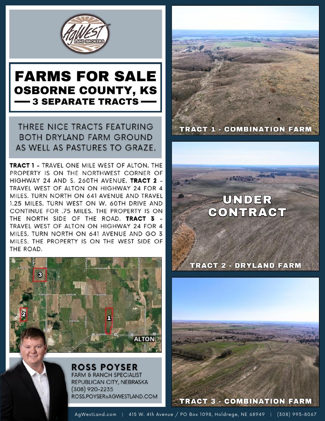 Osborne County, Kansas Farms