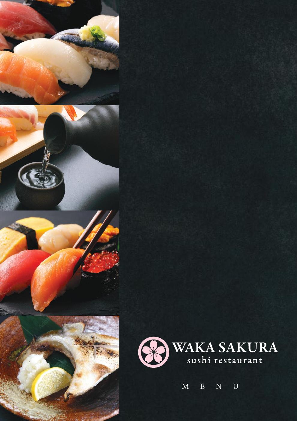 Waka Sakura Menu 2024