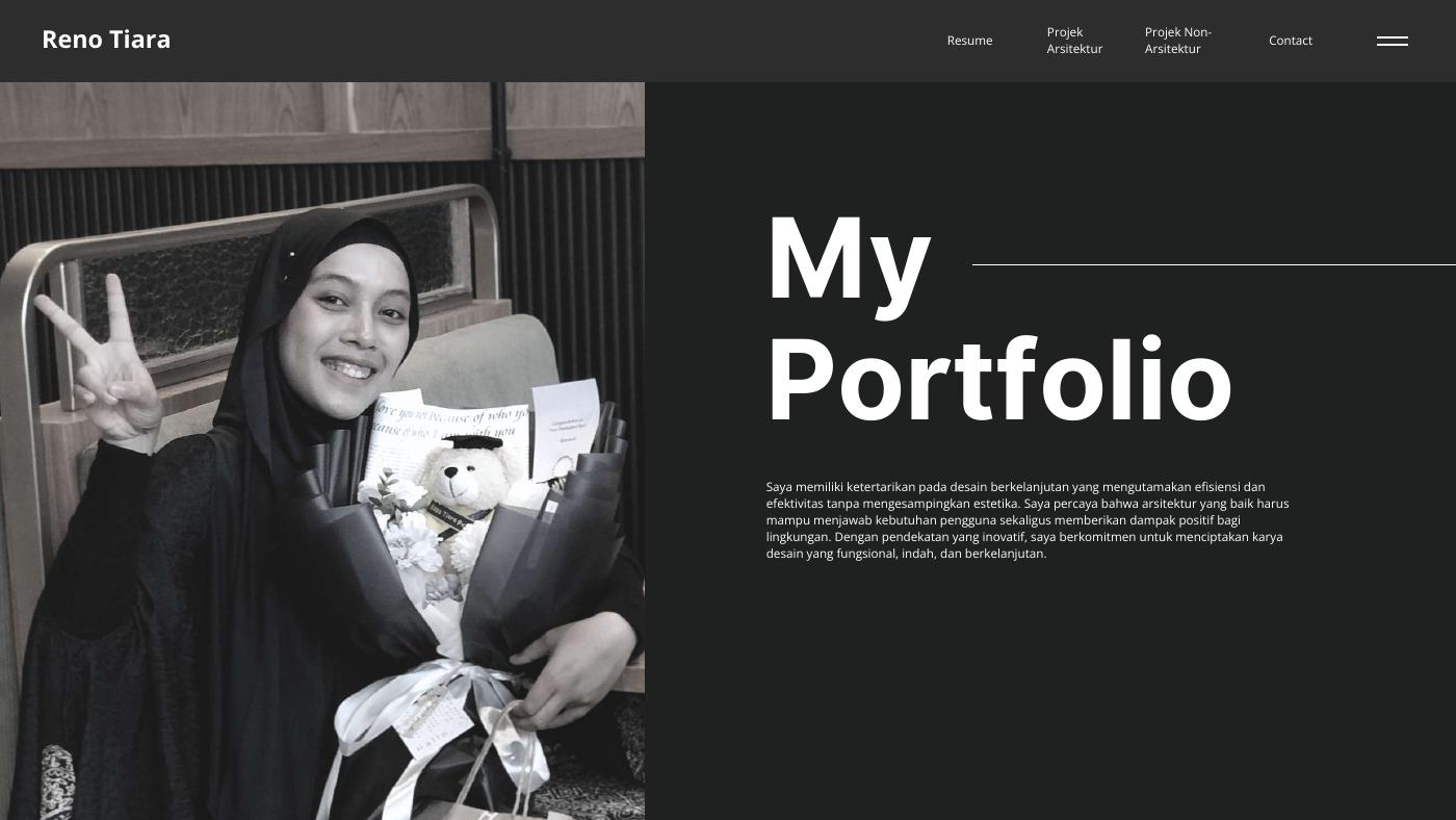 Reno's Portfolio | PDF to Flipbook