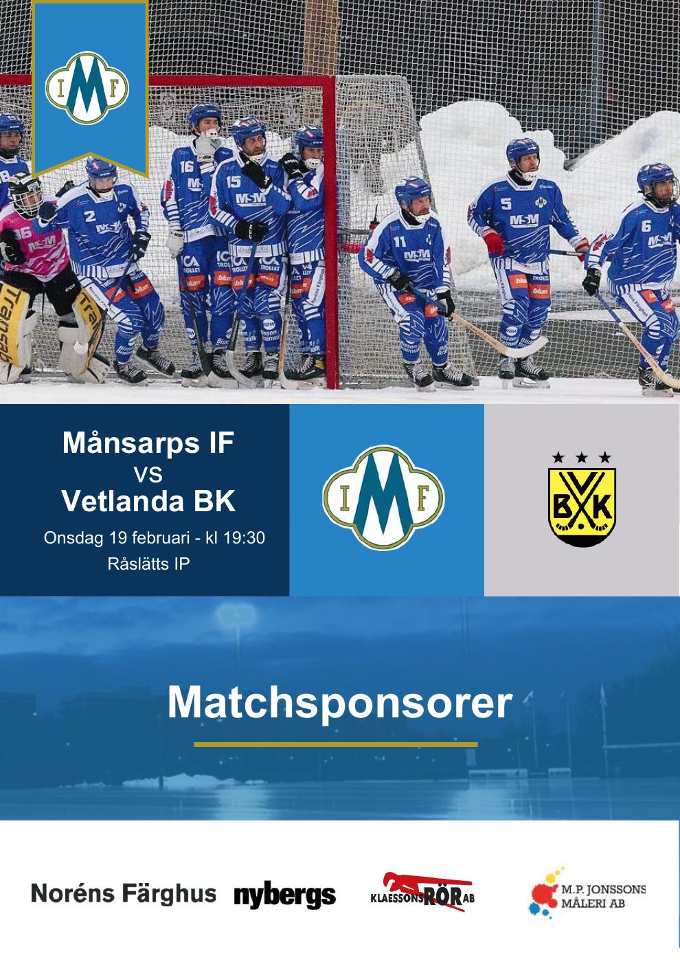 Månsarps IF Bandy
