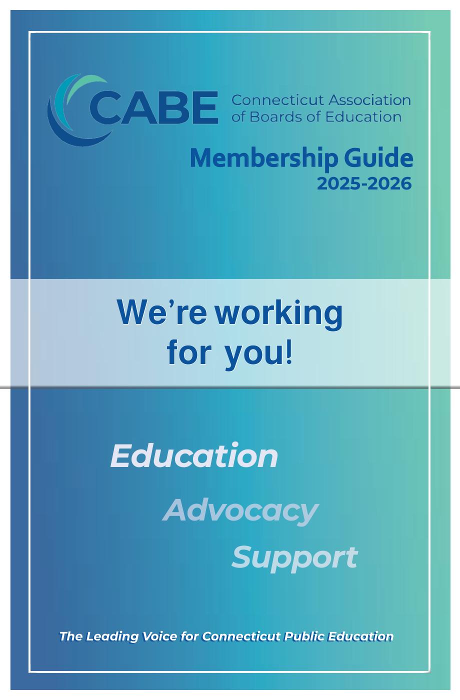 CABE Membership Guide