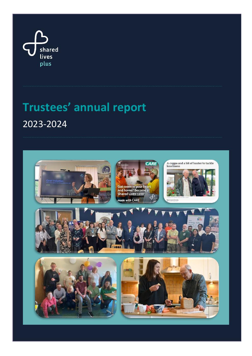 Shared Lives Plus Annual Report 2023-2024 | PDF to Flipbook