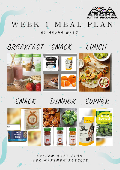WEEK 1 MEAL PLAN