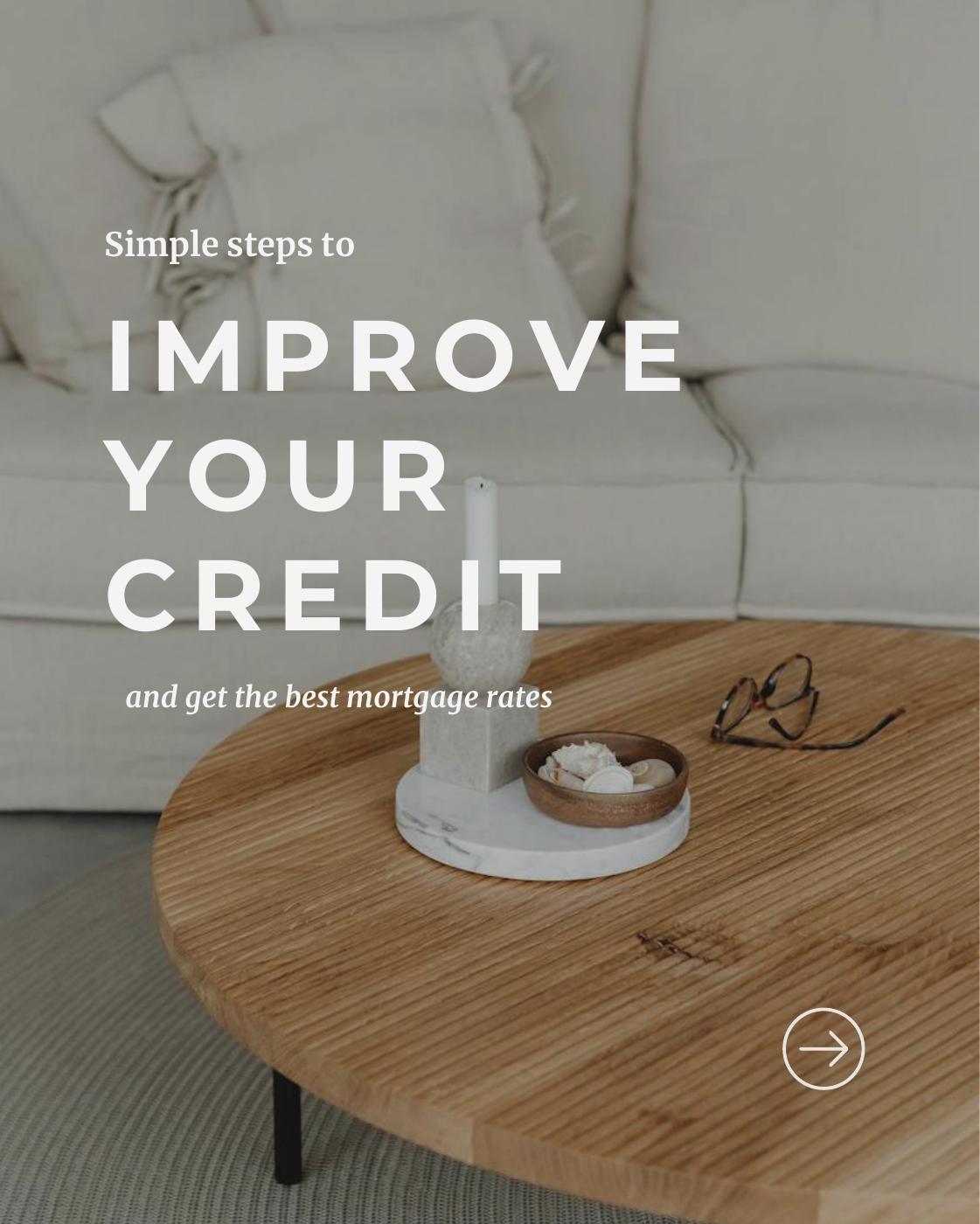Improve Your Credit Score