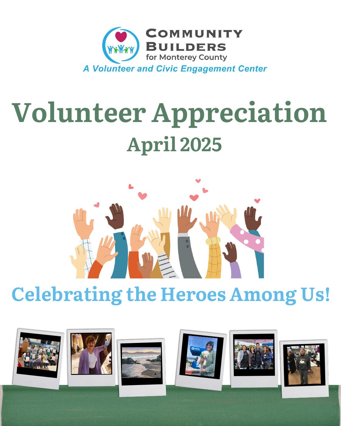 Volunteer Appreciation 25' | PDF to Flipbook