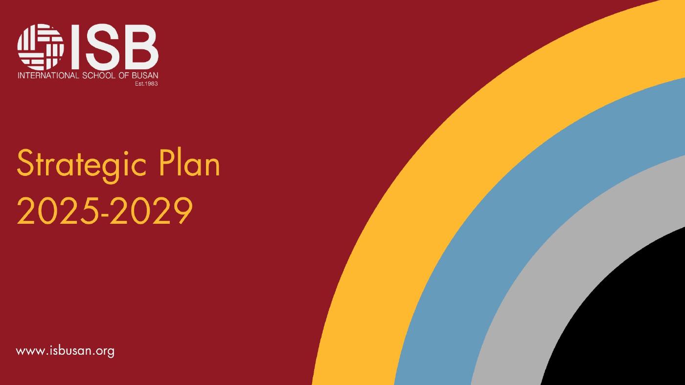 ISB Strategic Plan 2025-2029 | PDF to Flipbook