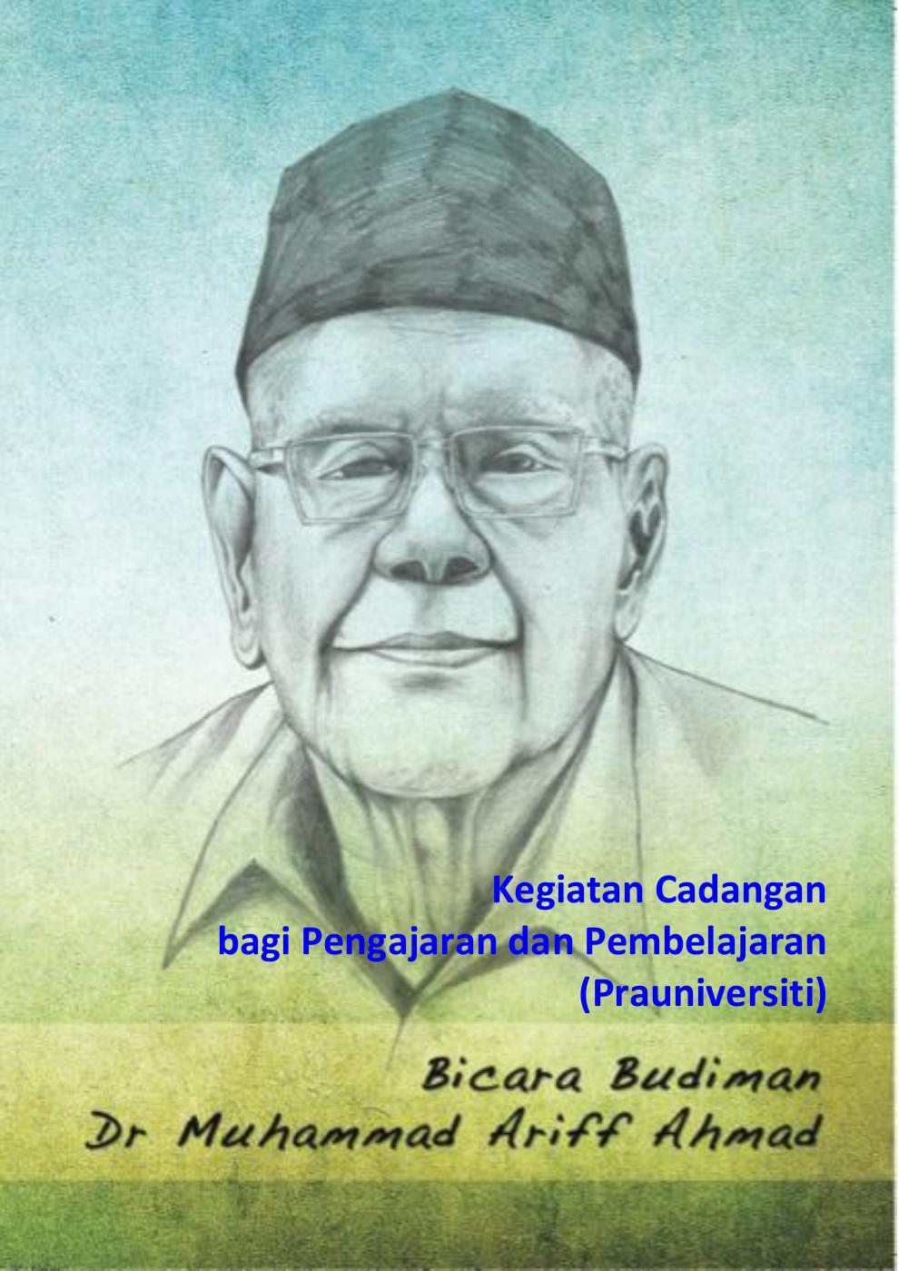 Saranan Pengajaran & Pembelajaran - Bicara Budiman: Dr Muhammad Ariff ...