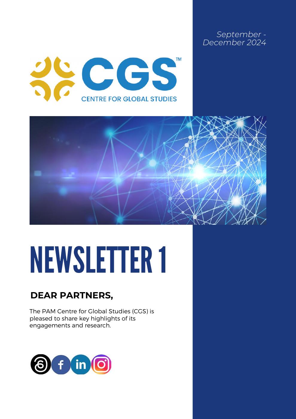 PAM-CGS Newsletter