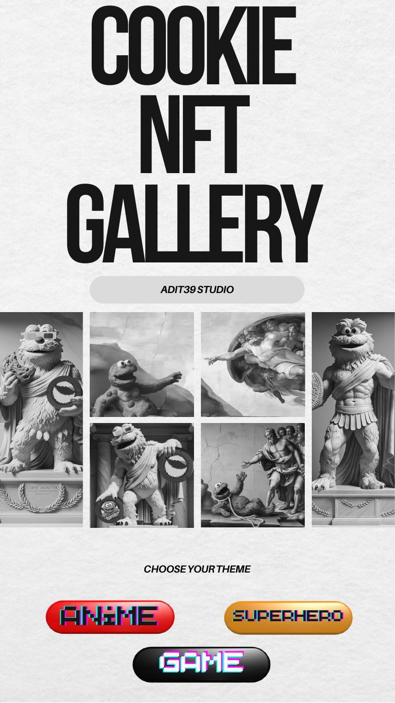 Cookie NFT Gallery | PDF to Flipbook
