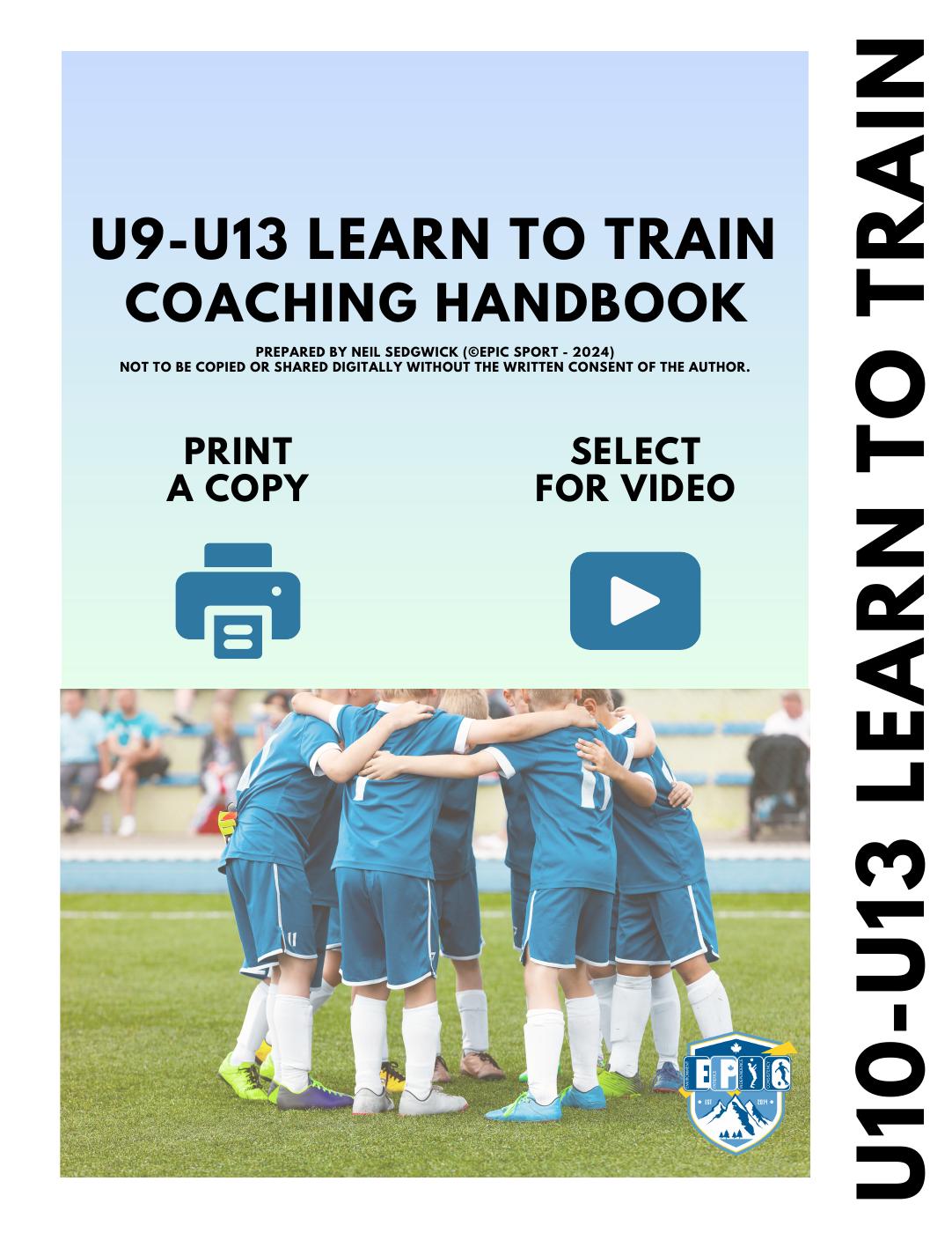 u9-u13 Training Night