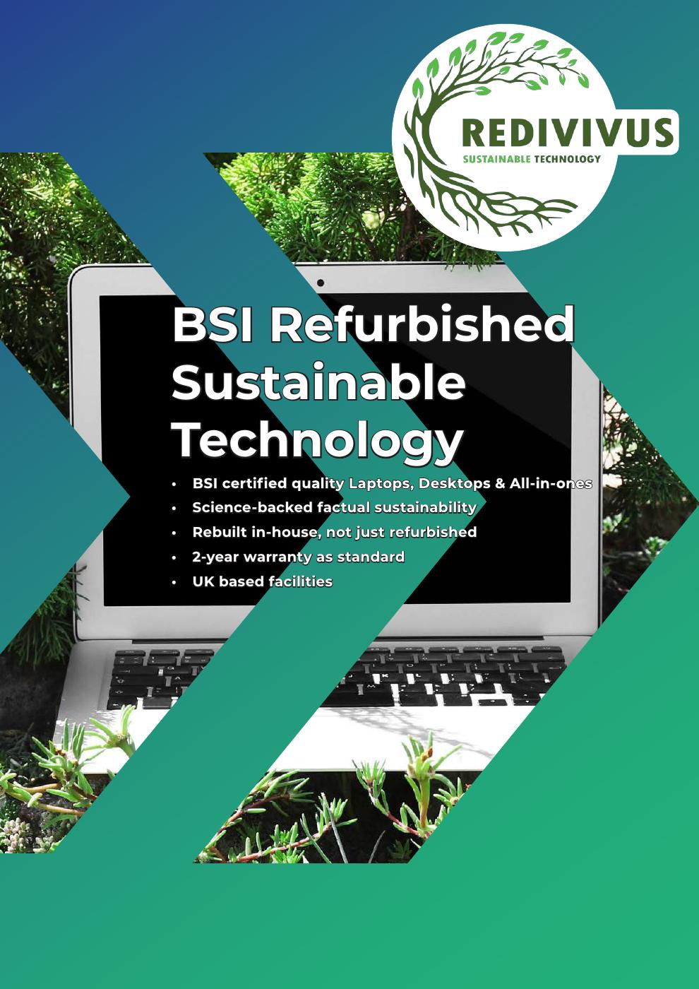 BSI REFURBISHED SUSTAINABLE TECH | PDF to Flipbook