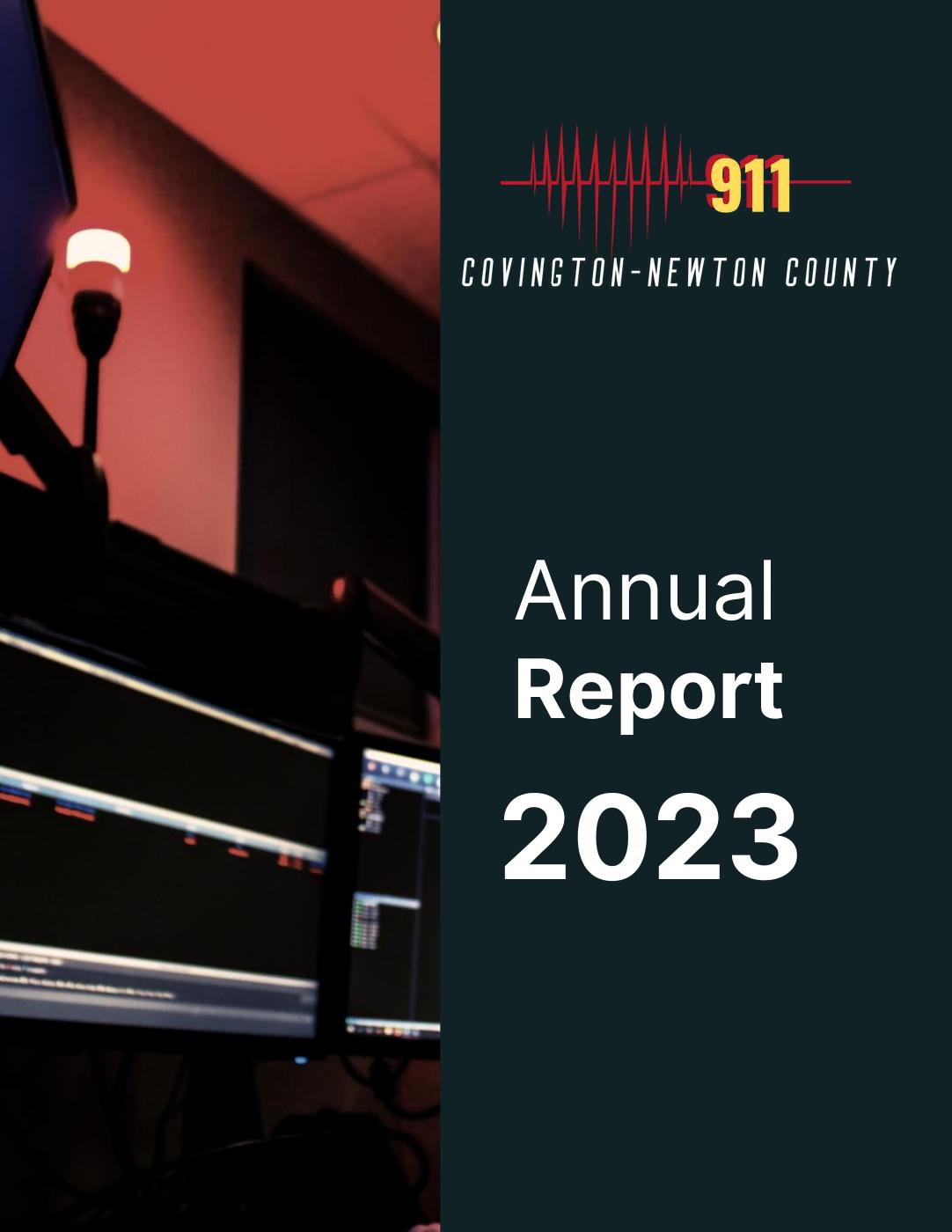 Covington-Newton 911 Annual Report 2023 | PDF to Flipbook