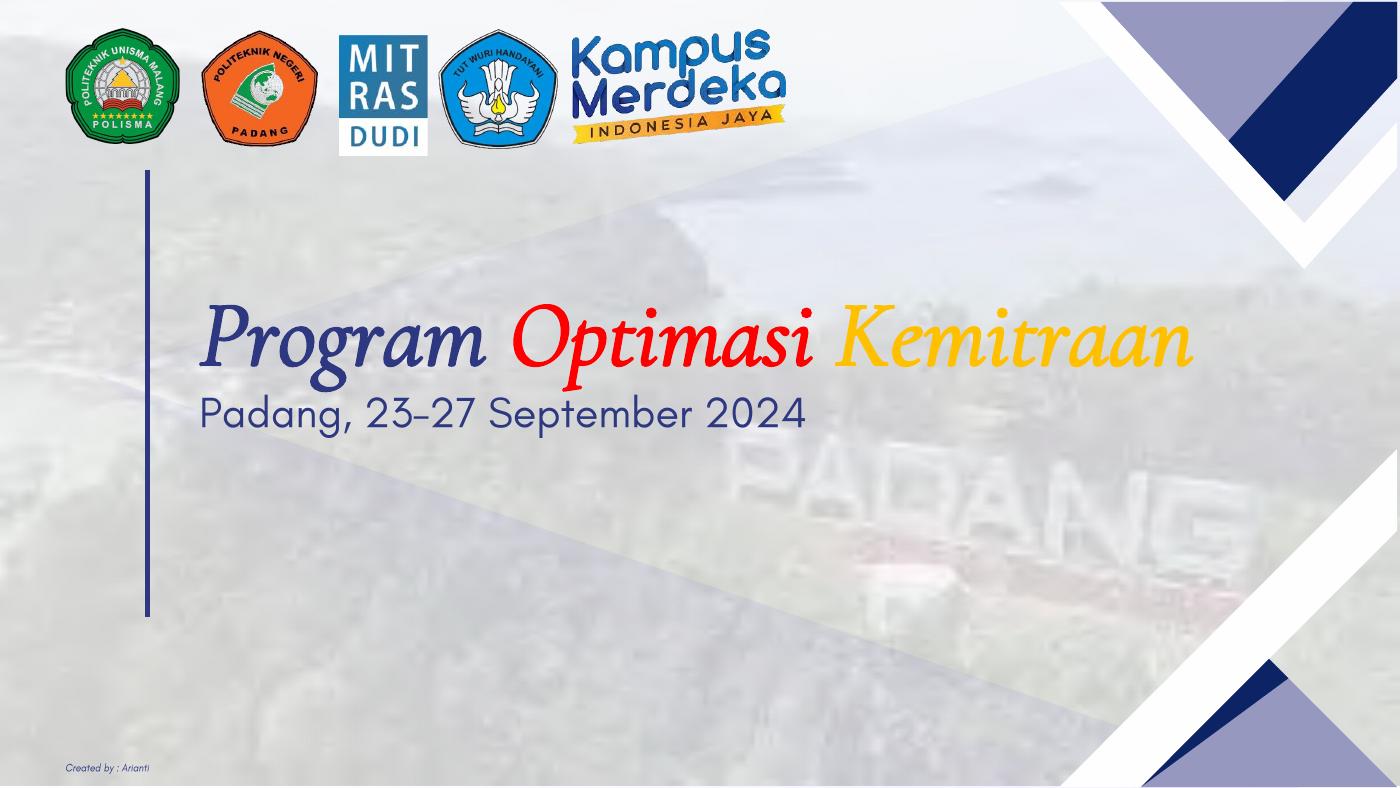 PROGRAM OPTIMASI KEMITRAAN 2024 | PDF to Flipbook