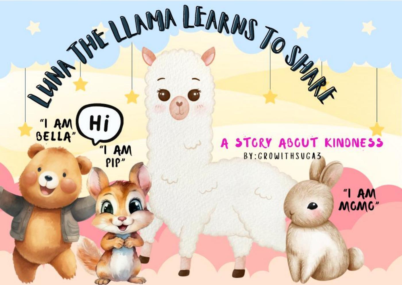 “Luna the Llama Learns to Share” | PDF to Flipbook