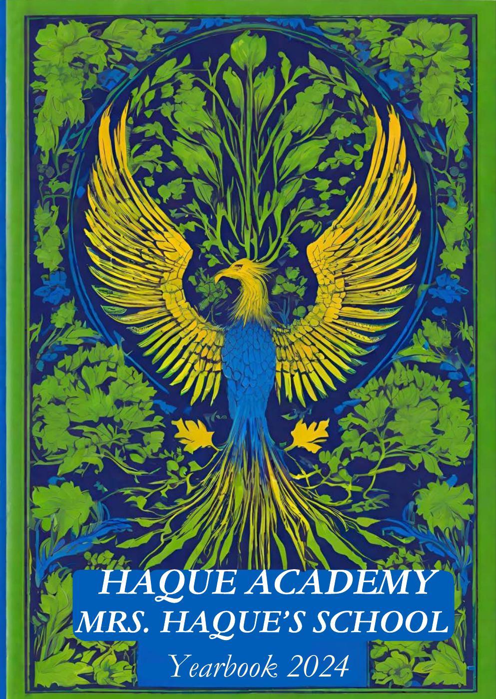 Haque Academy Yearbook 2024 | PDF to Flipbook