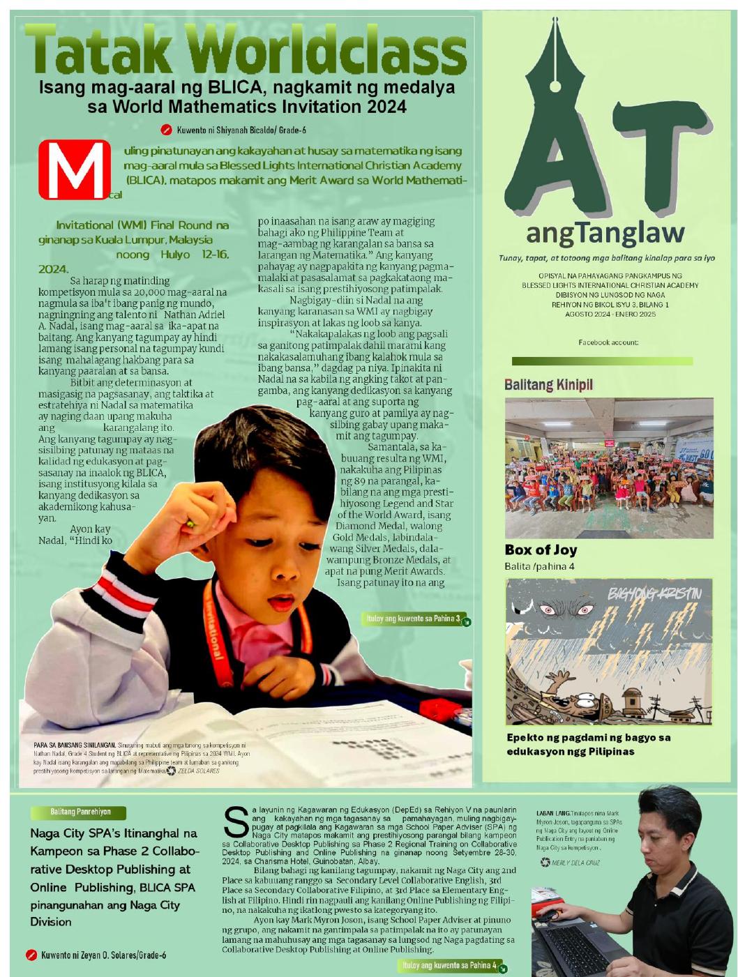 Ang Tanglaw | PDF to Flipbook