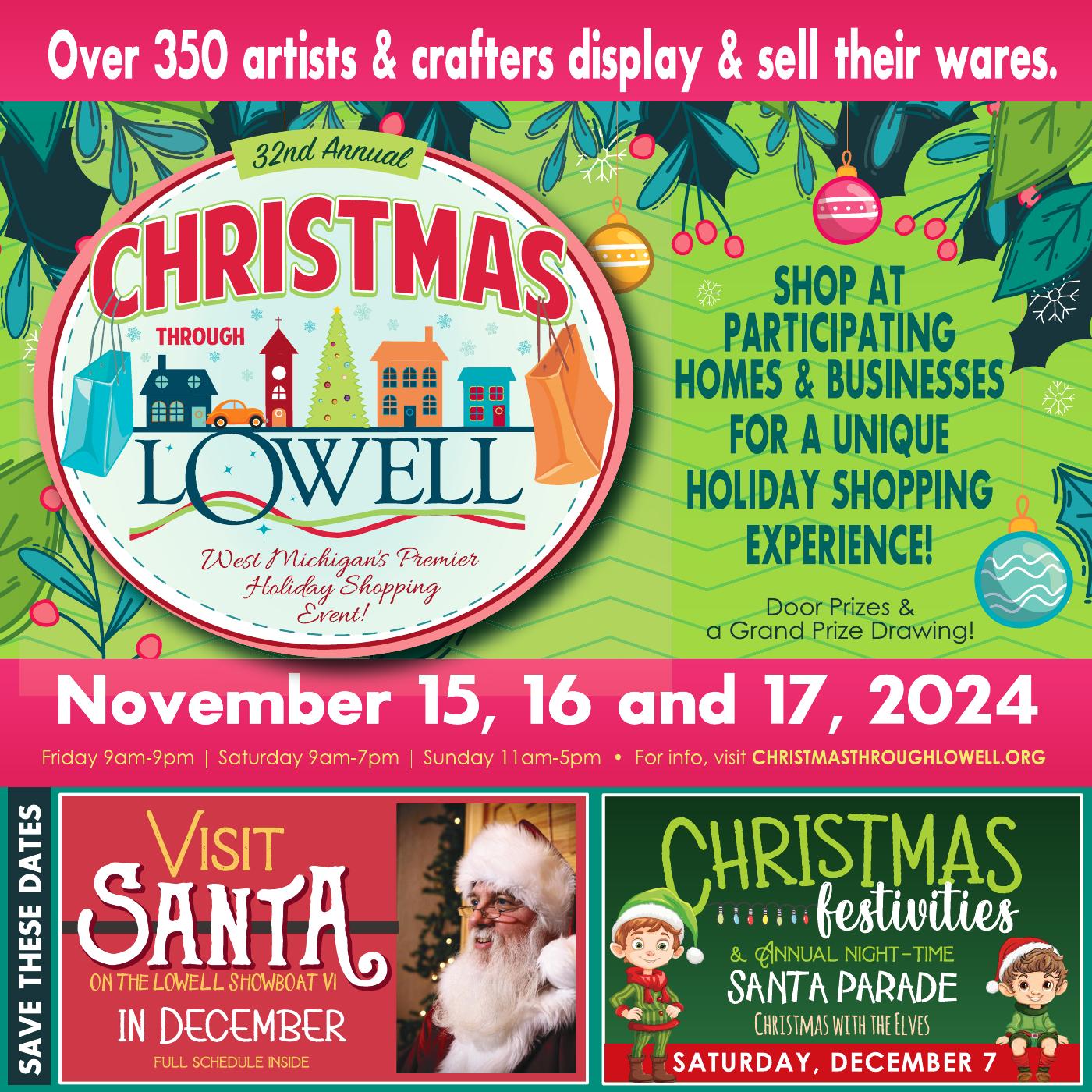 2024 Christmas Through Lowell Brochure | PDF to Flipbook