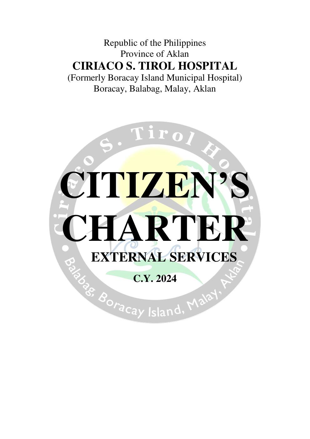 CITIZEN CHARTER | PDF to Flipbook