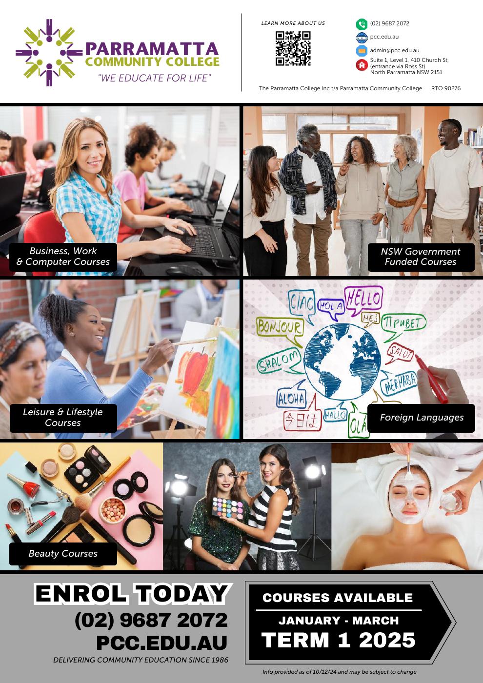 PCC Term 1 Digital Brochure 2025 | PDF to Flipbook