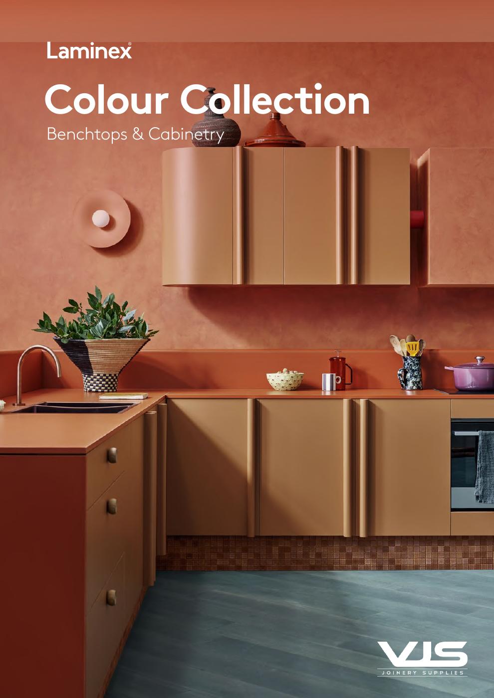 Laminex Colour Collection - Benchtops & Cabinetry