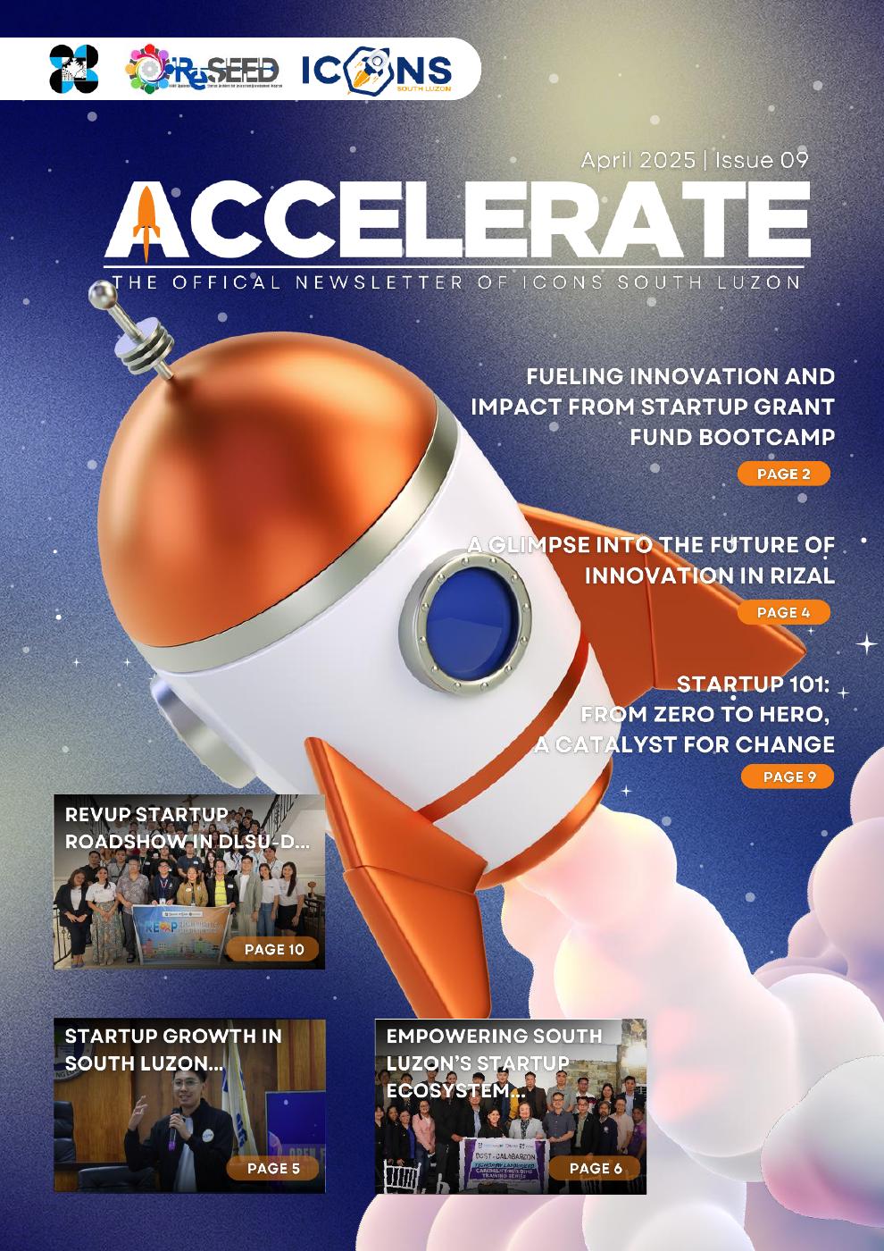 ICONS Accelerate Newsletter 9th Issue | PDF to Flipbook