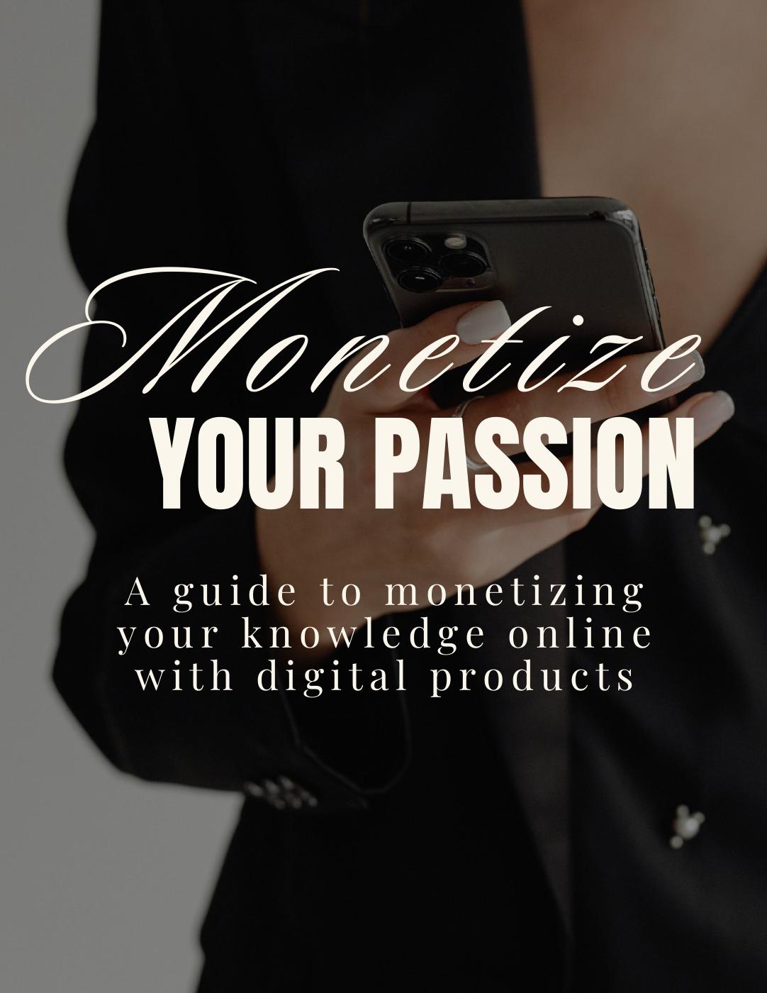 Monetize Your Passion | PDF to Flipbook