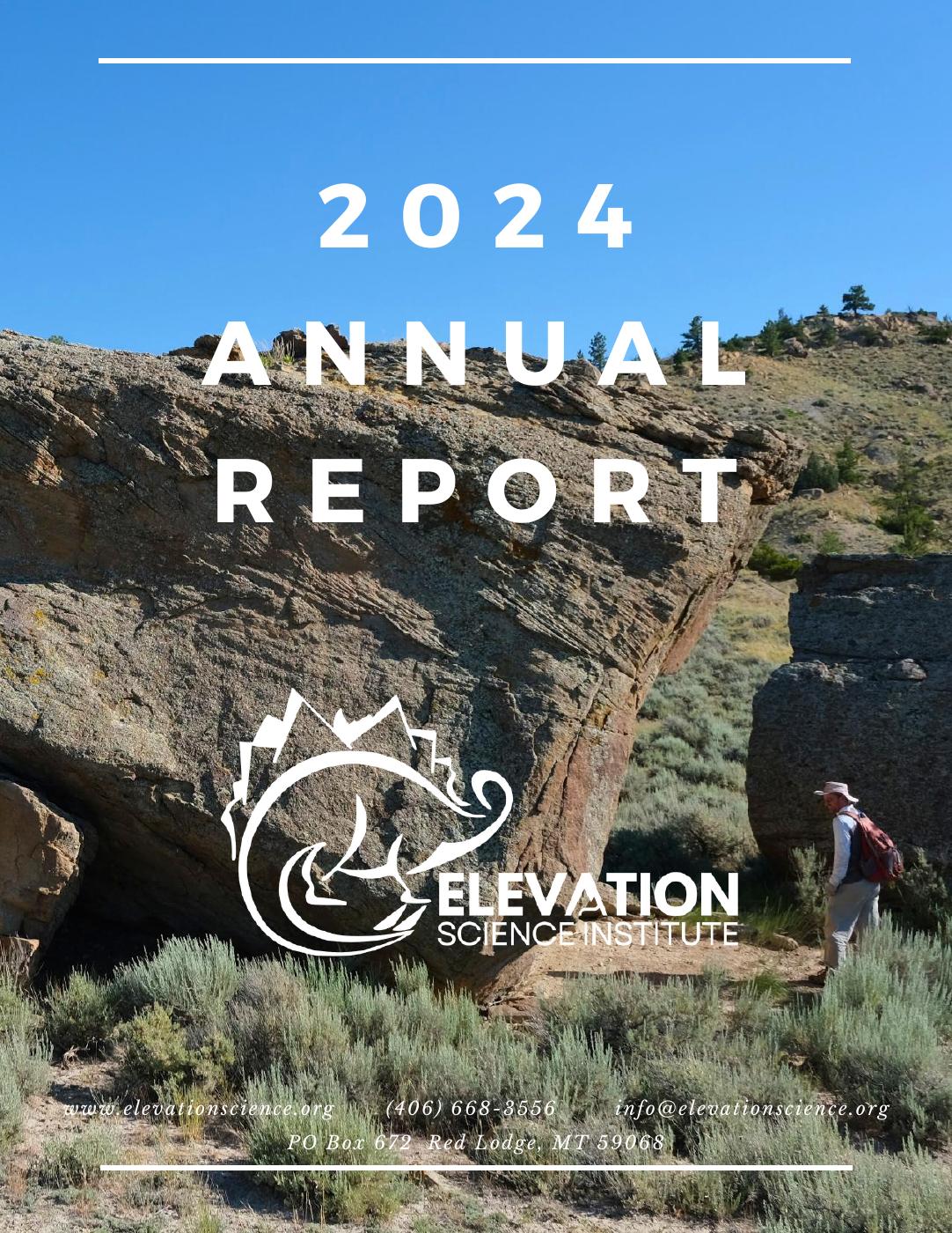 Elevation Science's 2024 Annual Report | PDF to Flipbook
