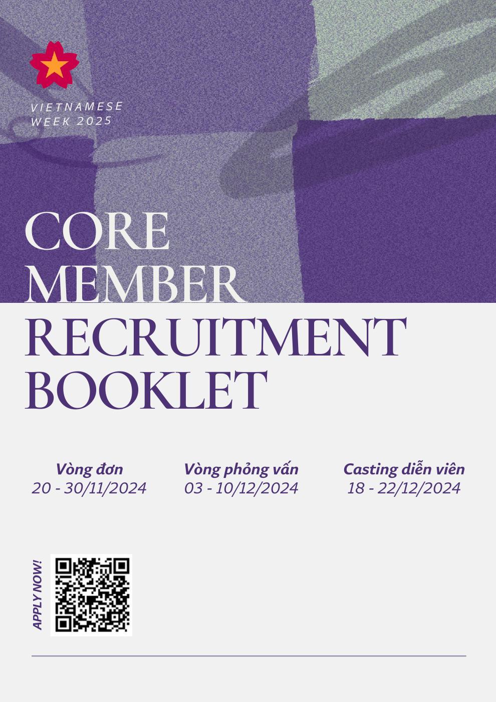 [VNW25] Core Member Booklet | PDF to Flipbook