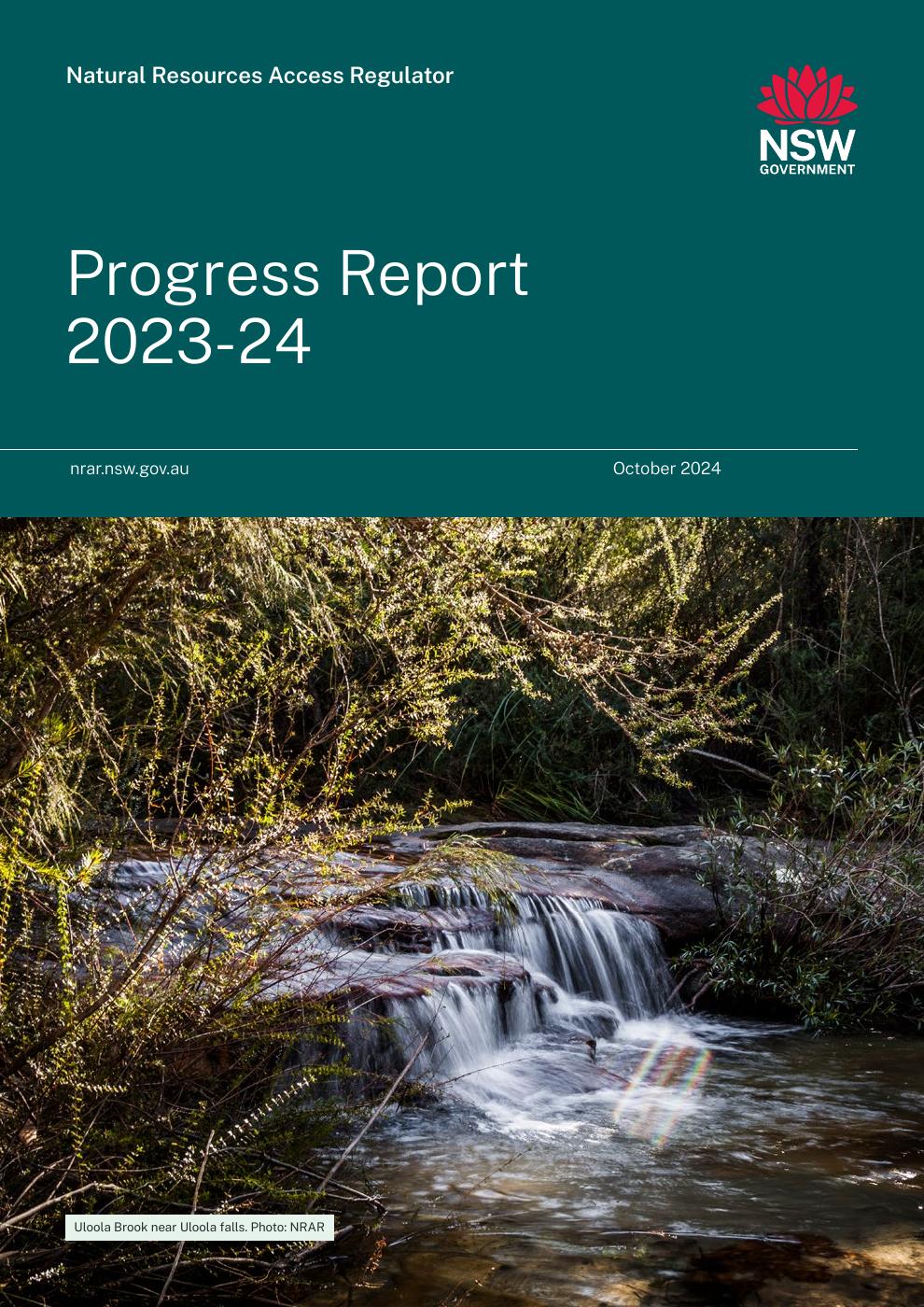NRAR Progress Report - 2023-24