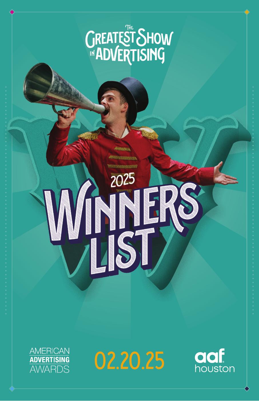 2025 ADDY Winners List | PDF to Flipbook
