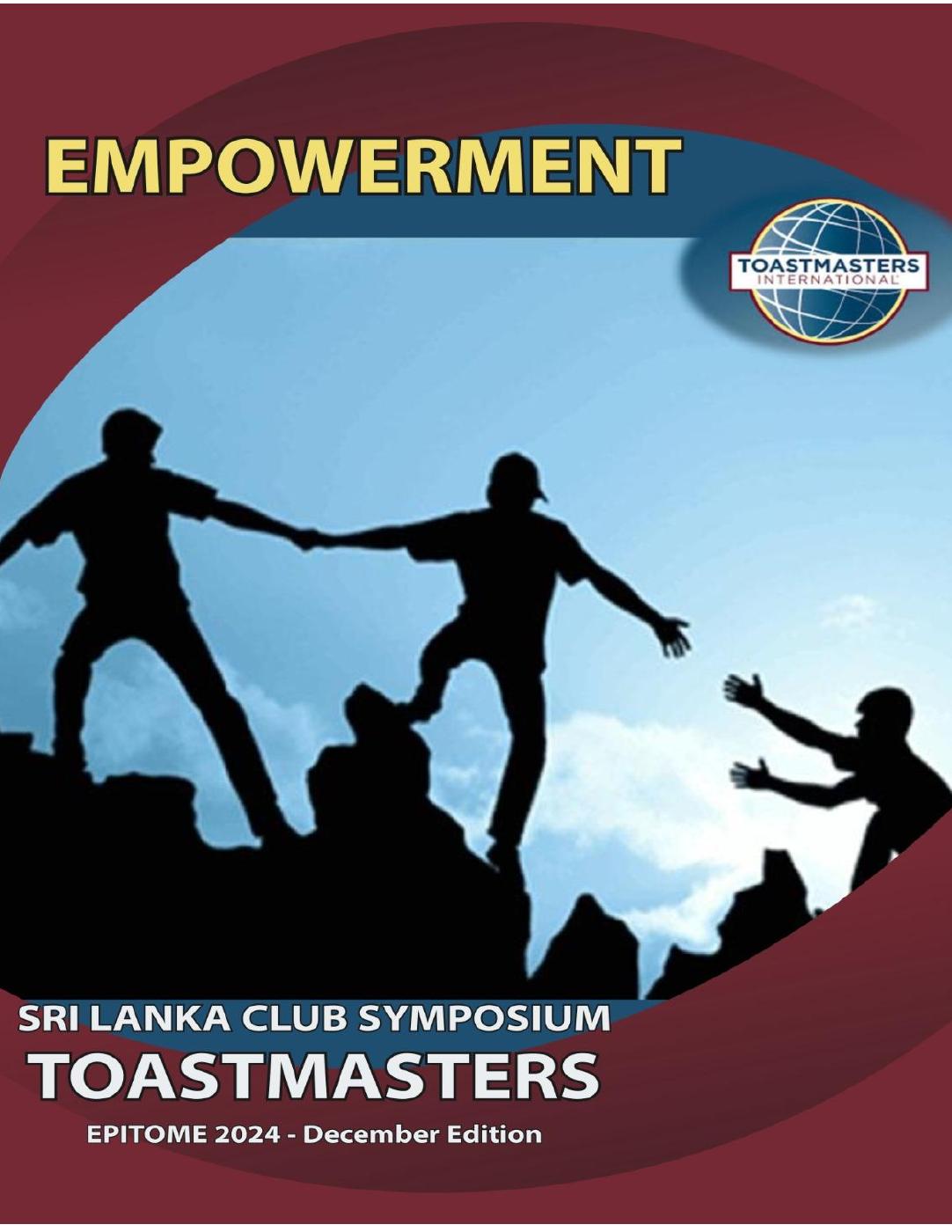 Toastmaster - Epitom 2024 | PDF to Flipbook