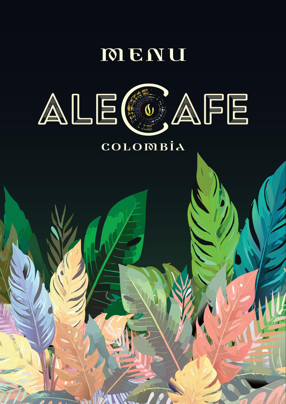 Menu AleCafe | PDF to Flipbook