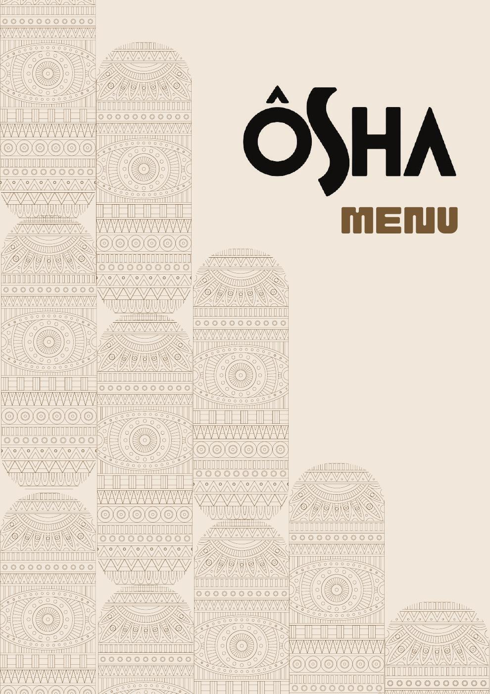 Osha Menu | PDF to Flipbook