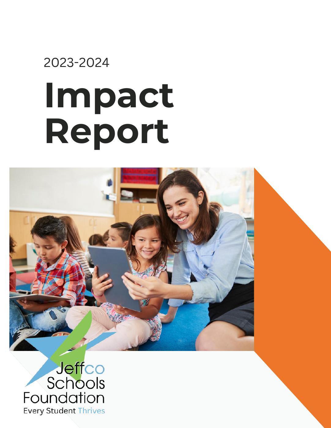 Jeffco Schools Foundation Impact Report | PDF to Flipbook