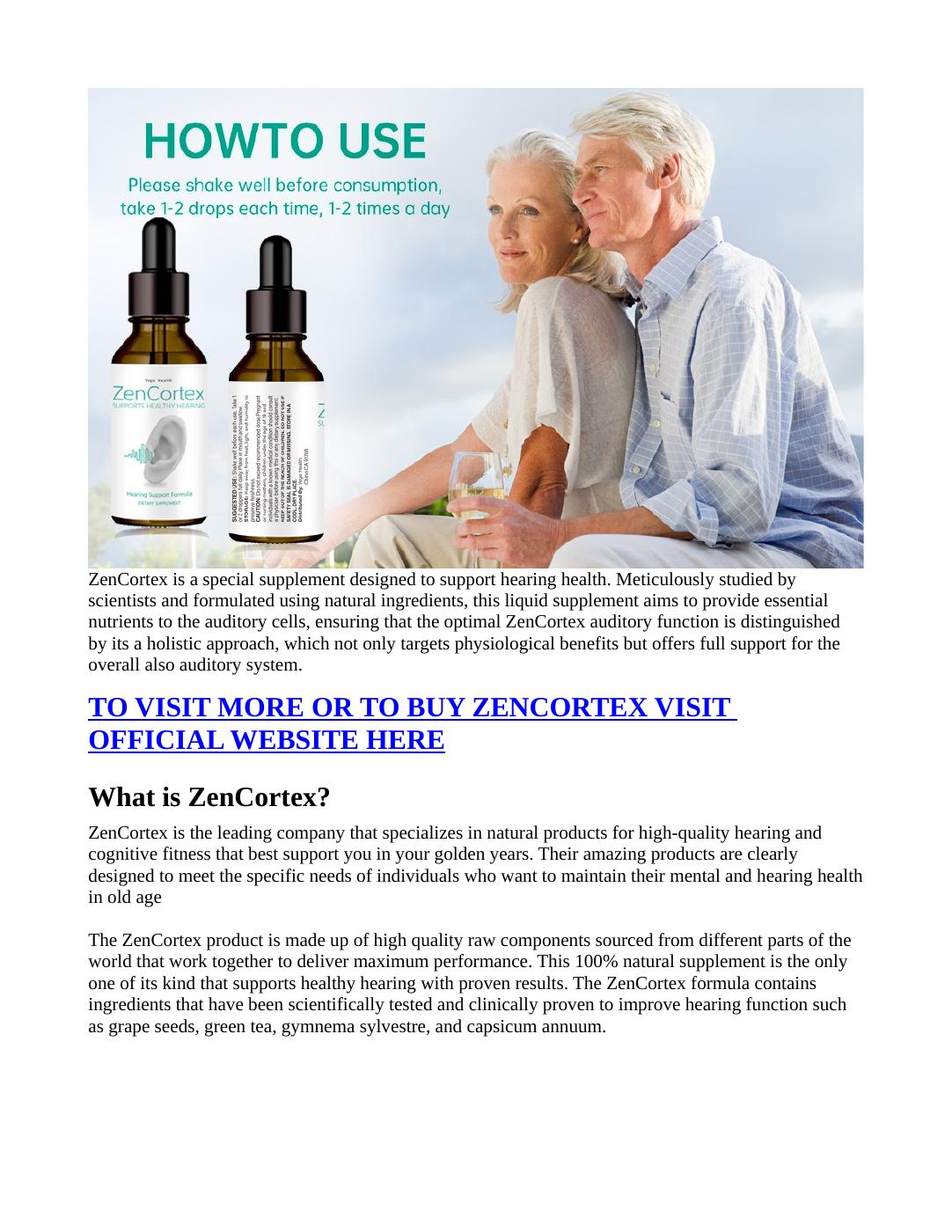 ZenCortex Where To Buy | PDF to Flipbook