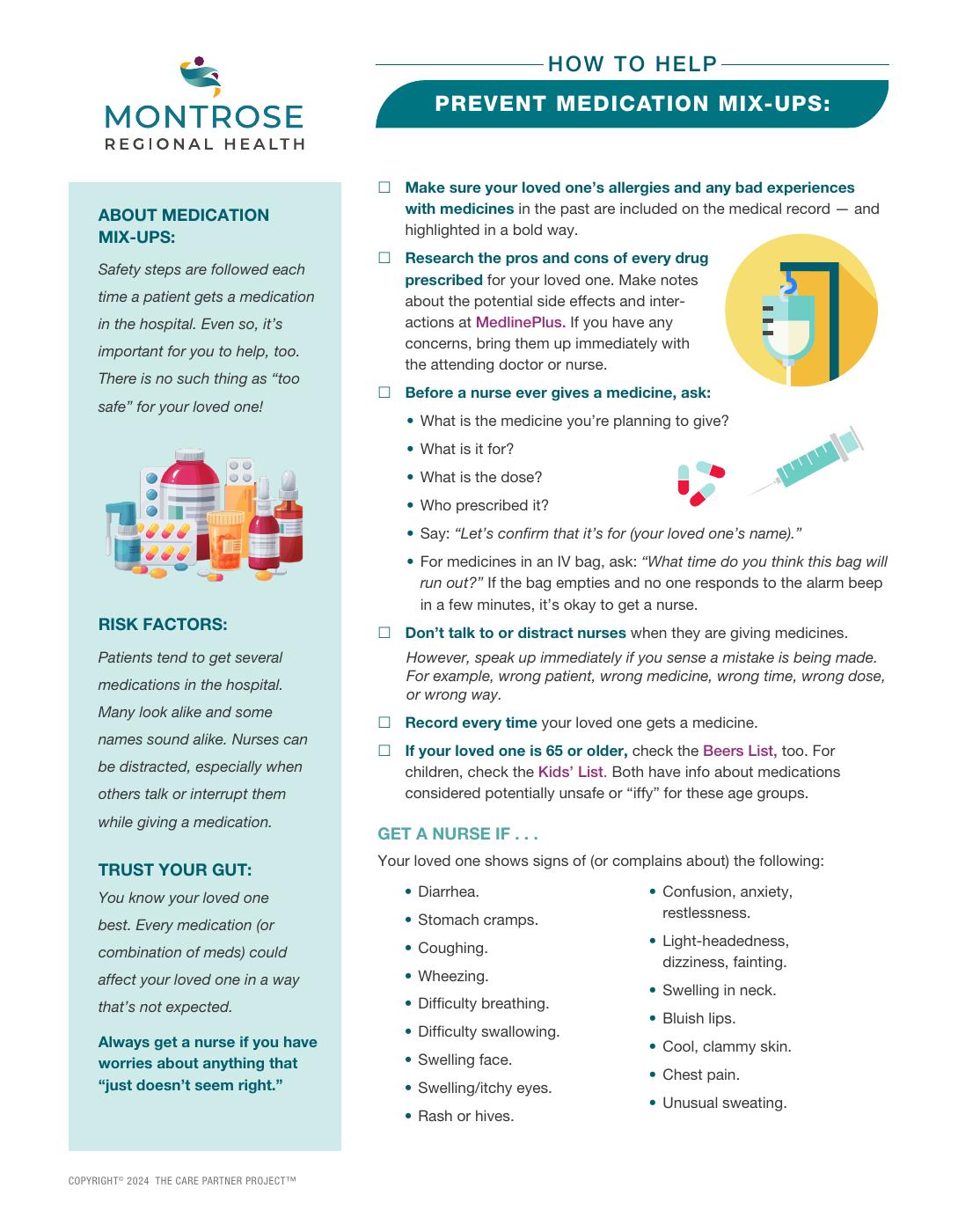 Prevent Medication Mix-Ups