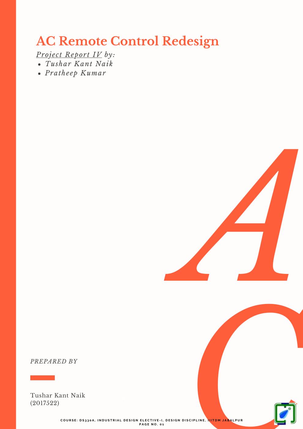 AC Remote Control Redesign | PDF to Flipbook