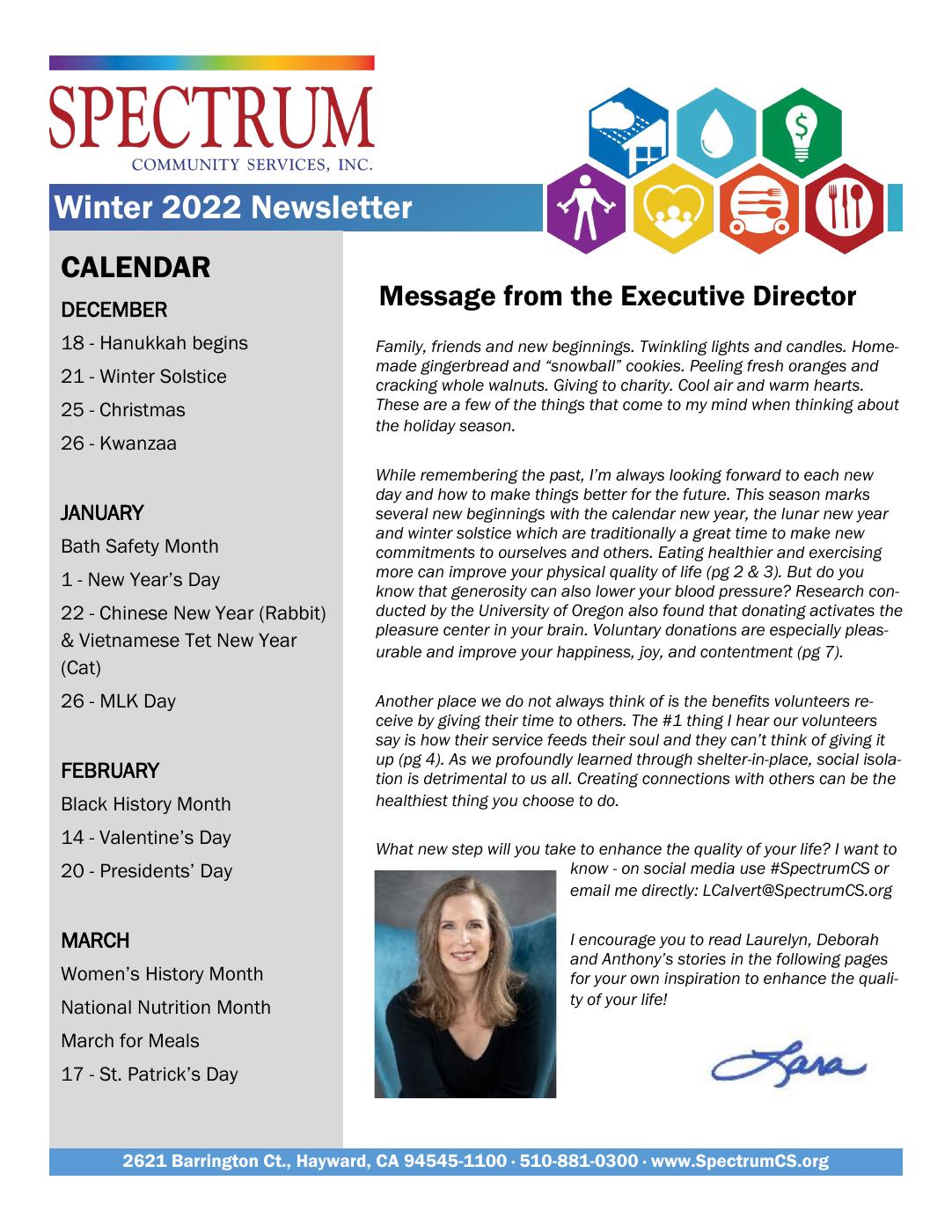 Spectrum Community Services | PDF to Flipbook