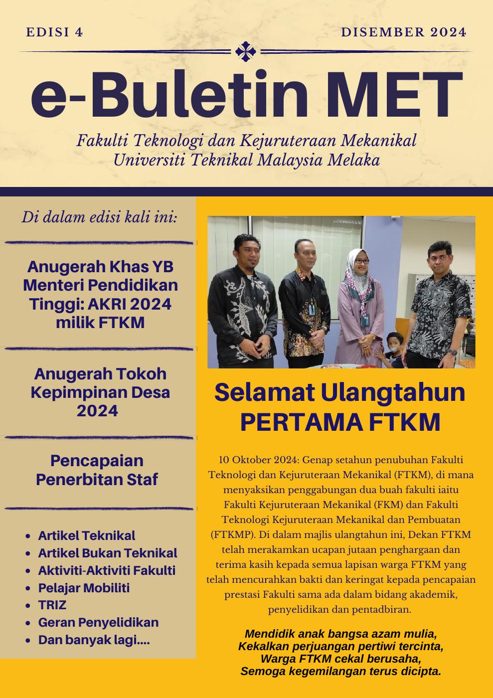 10122024 - e-Buletin MET Edisi 4 Disember 2024 FTKM UTeM | PDF to Flipbook
