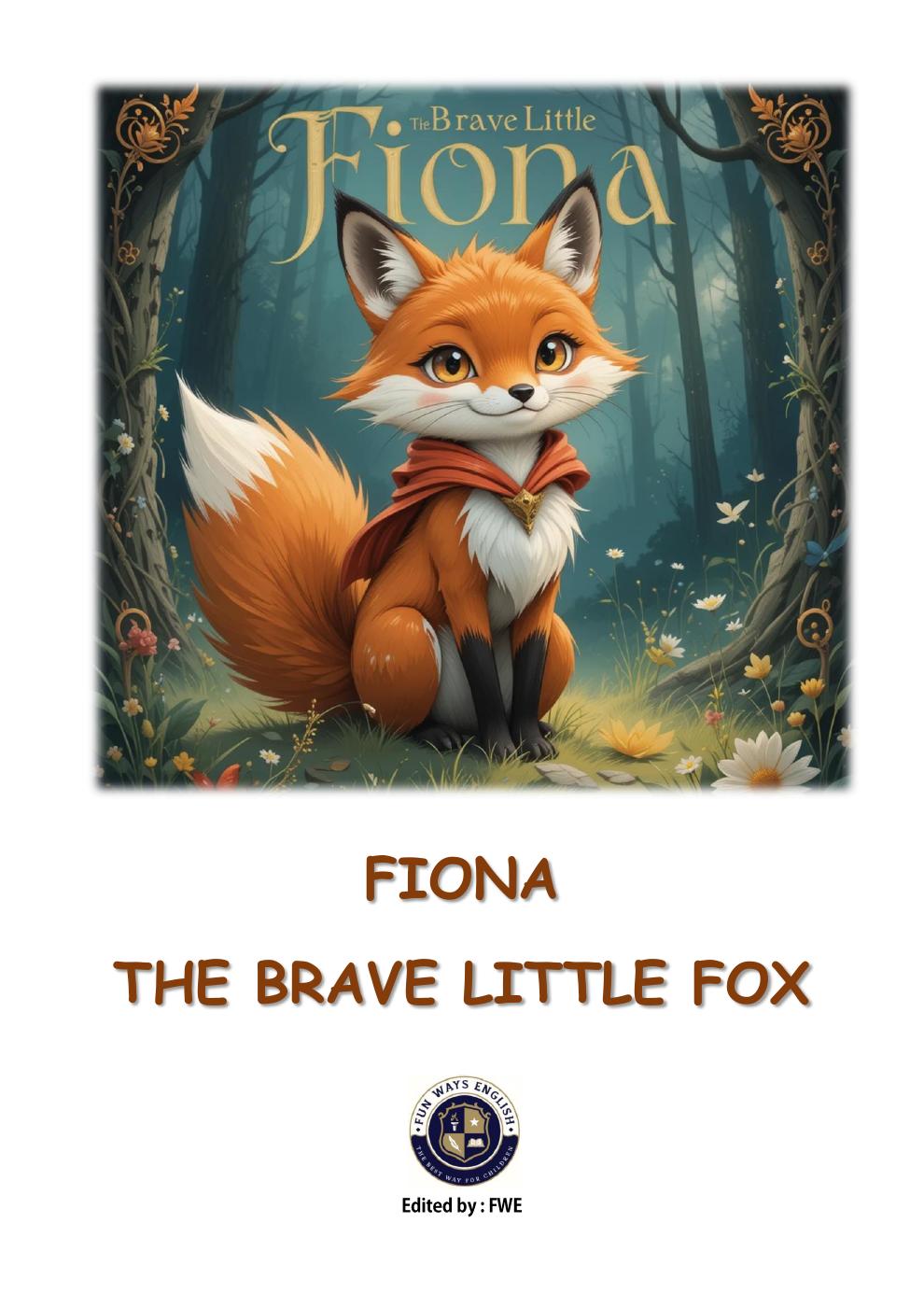 FIONA THE BRAVE LITTLE FOX | PDF to Flipbook