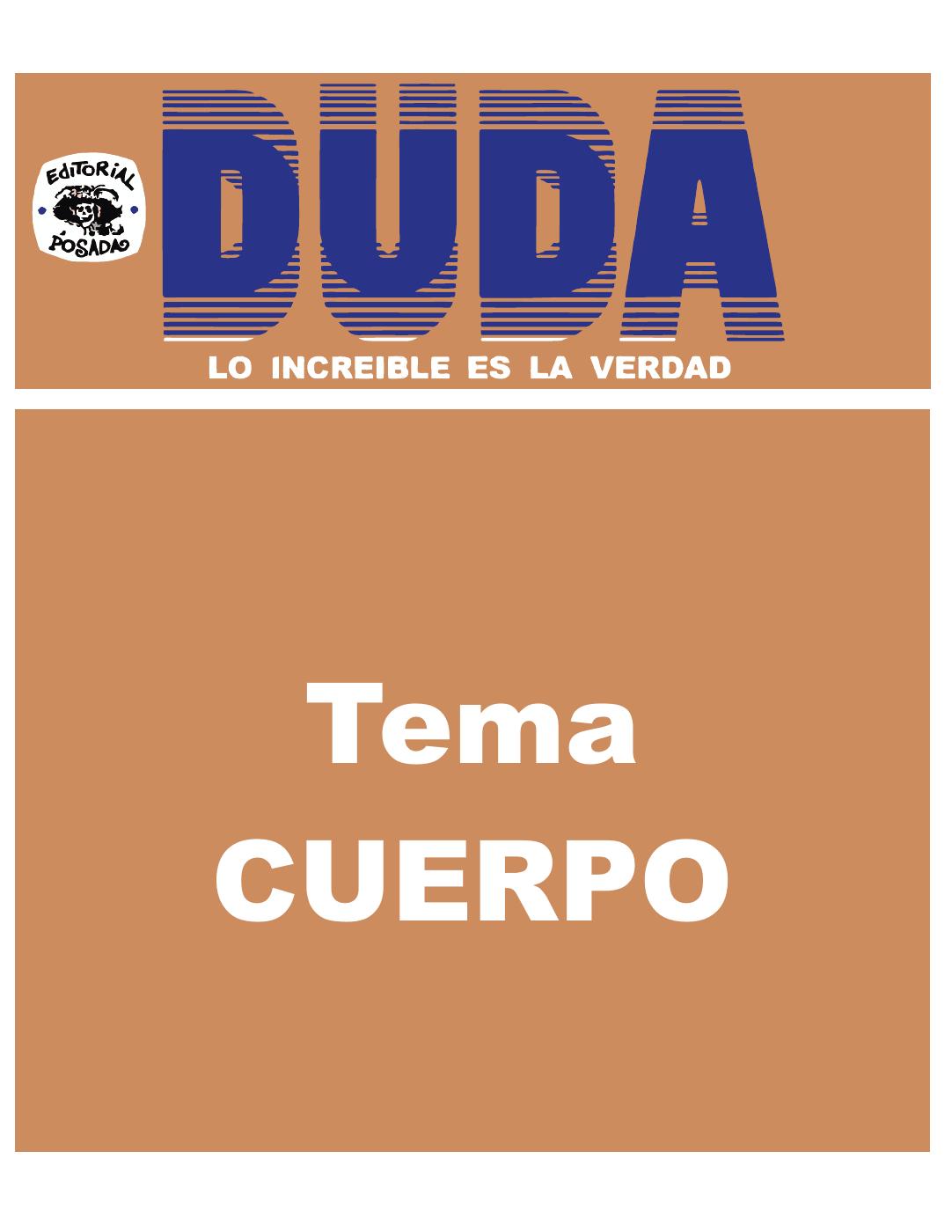 DUDA: CUERPO